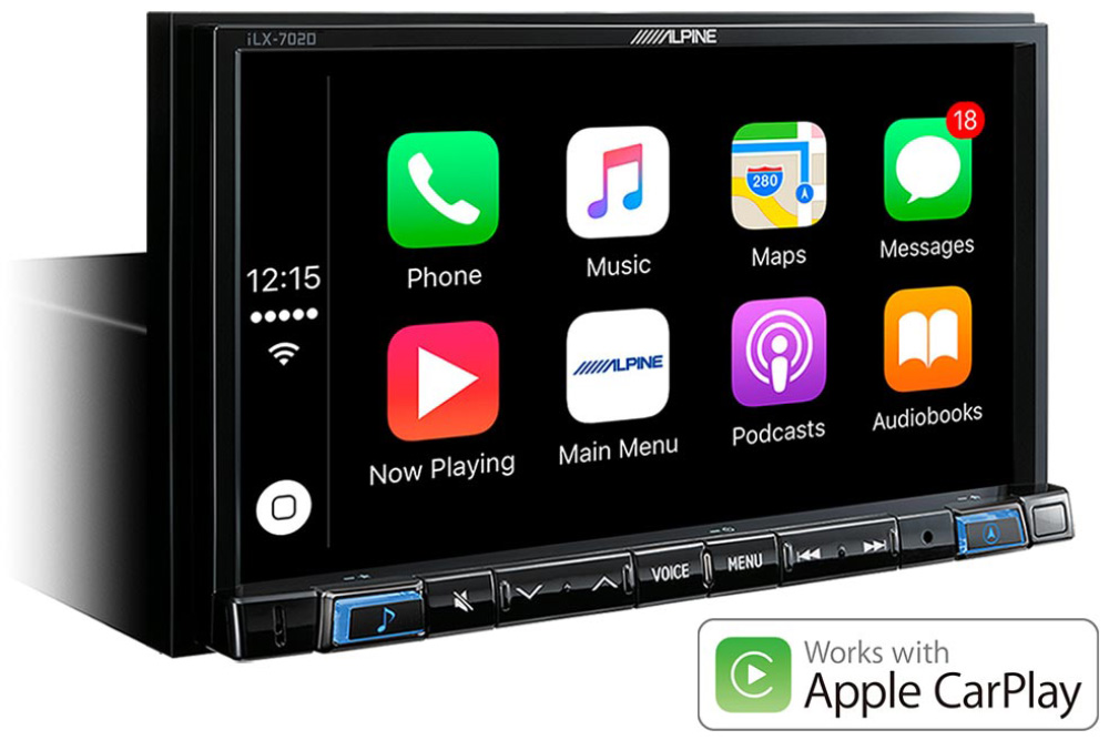 Alpine ILX702S453 Smart Autoradio BASS MASTERS Car HiFi & Multimedia